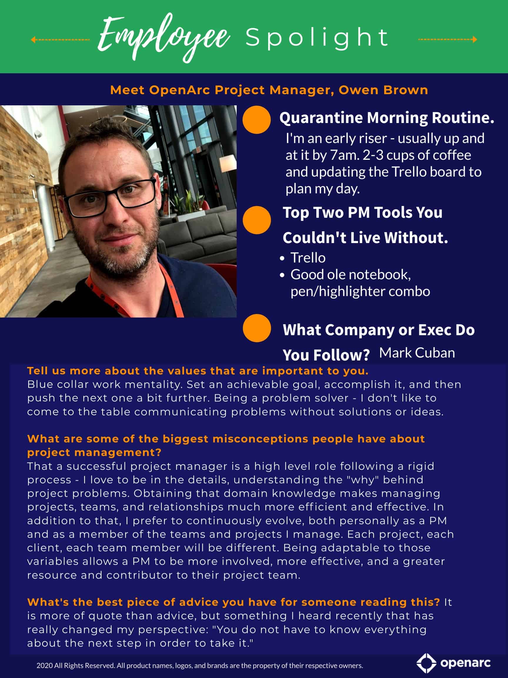 Employee Spotlight: Insights from Project Manager Owen Brown